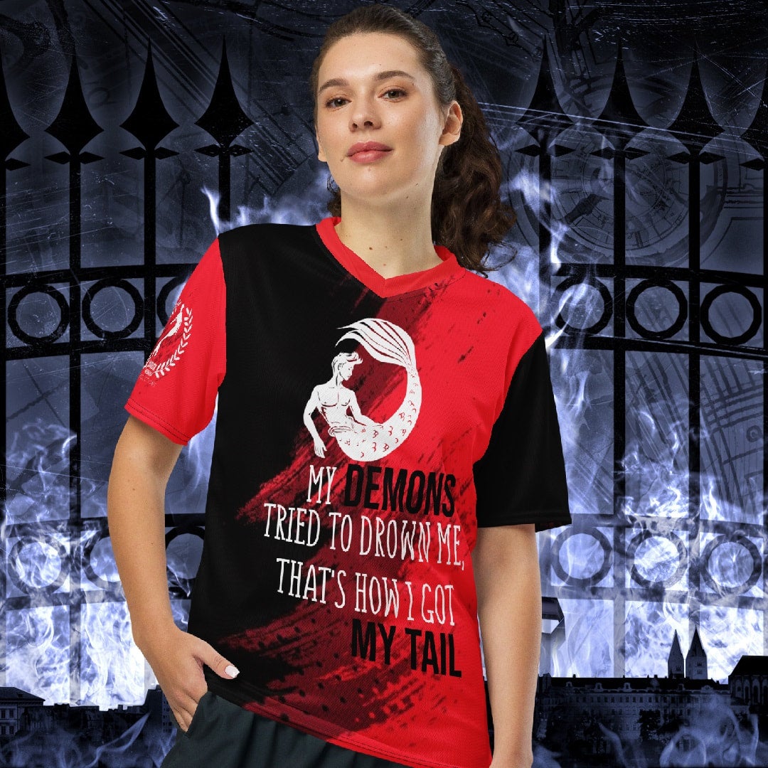 My Demons Tried to Drown Me Recycled High-Quality Shirt | Jurassic ...