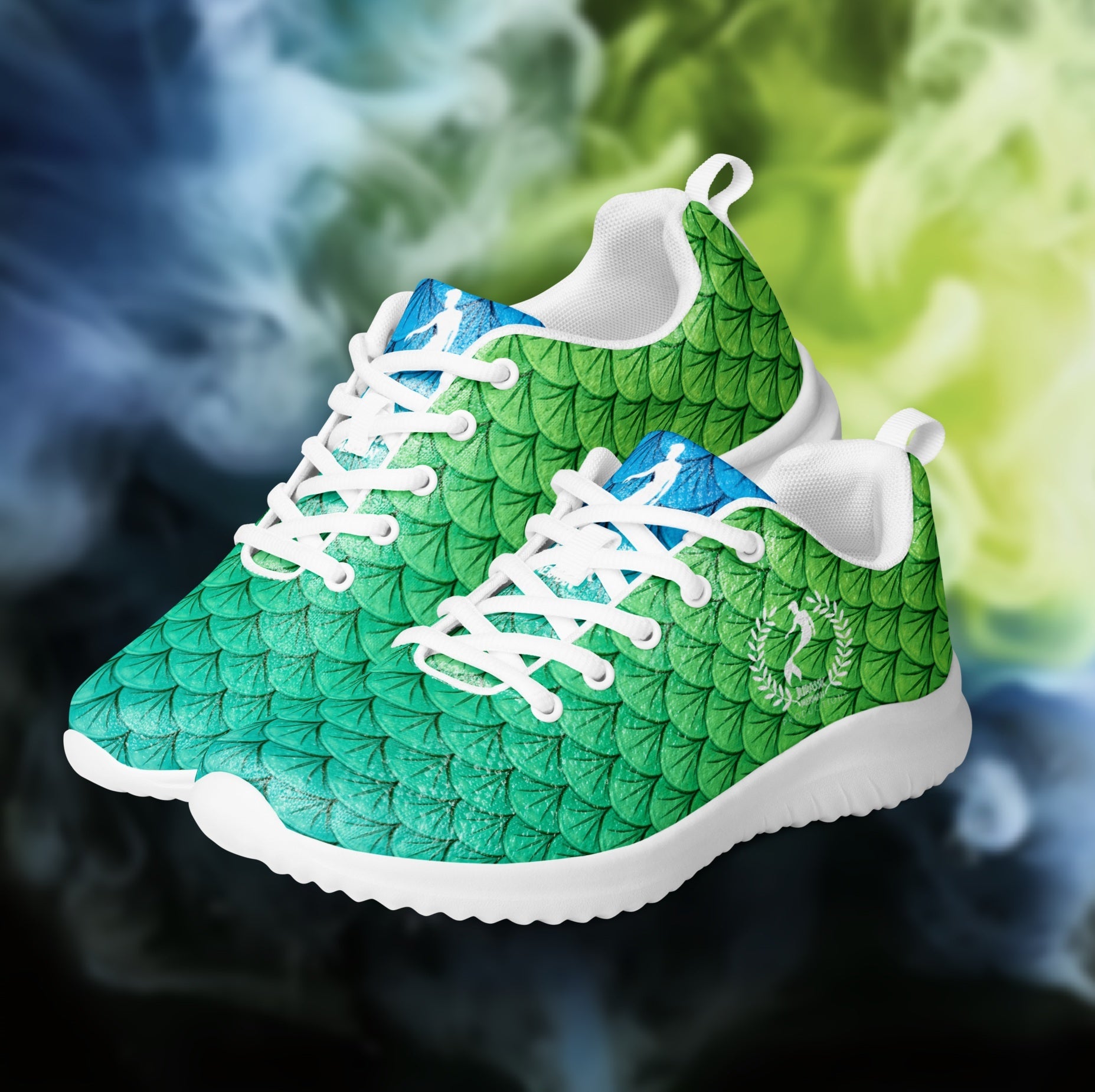 Mahi Mahi Mania Sporty Fish Shoes | Jurassic Merman Productions