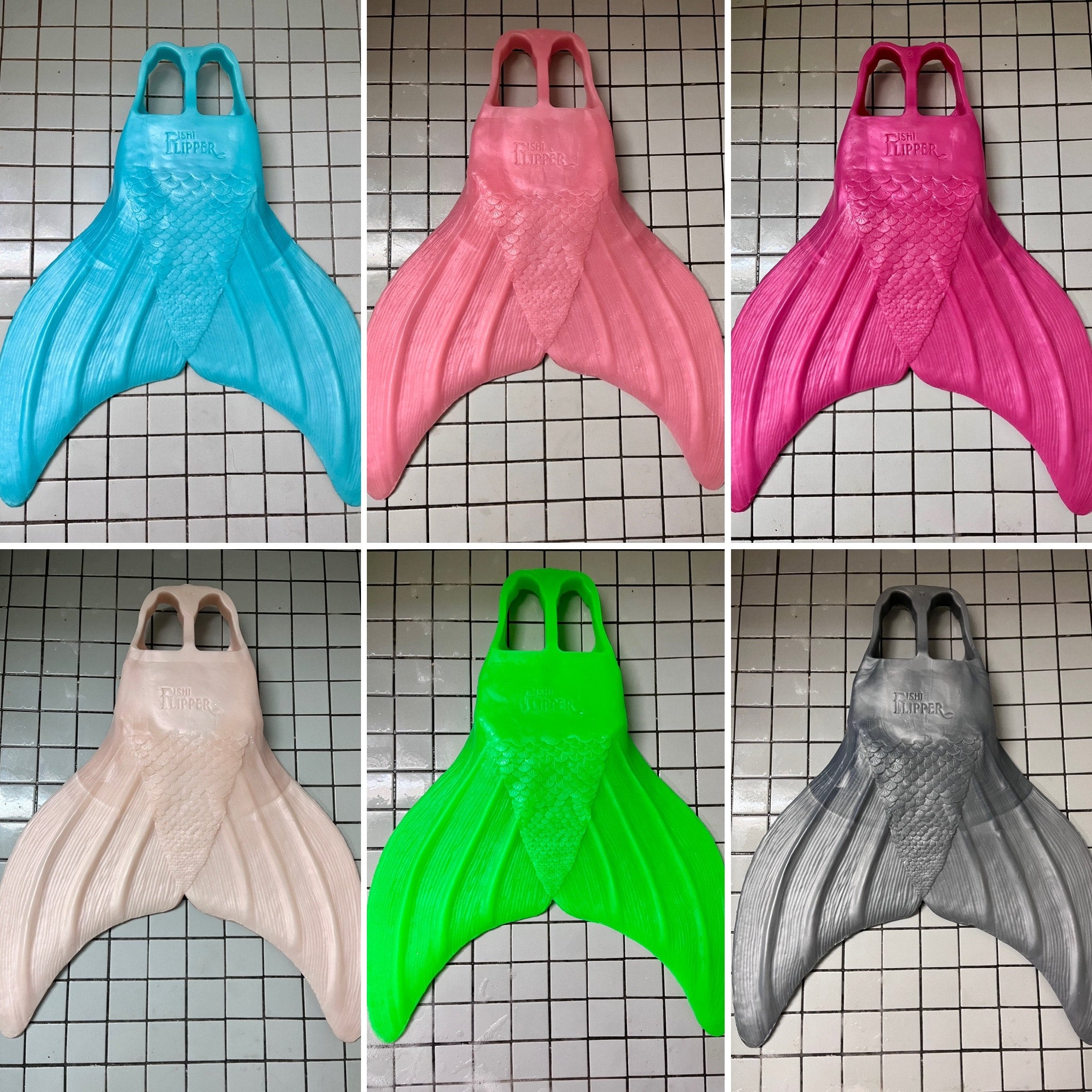 Fishi Flipper™ Silicone Monofin | Jurassic Merman Productions