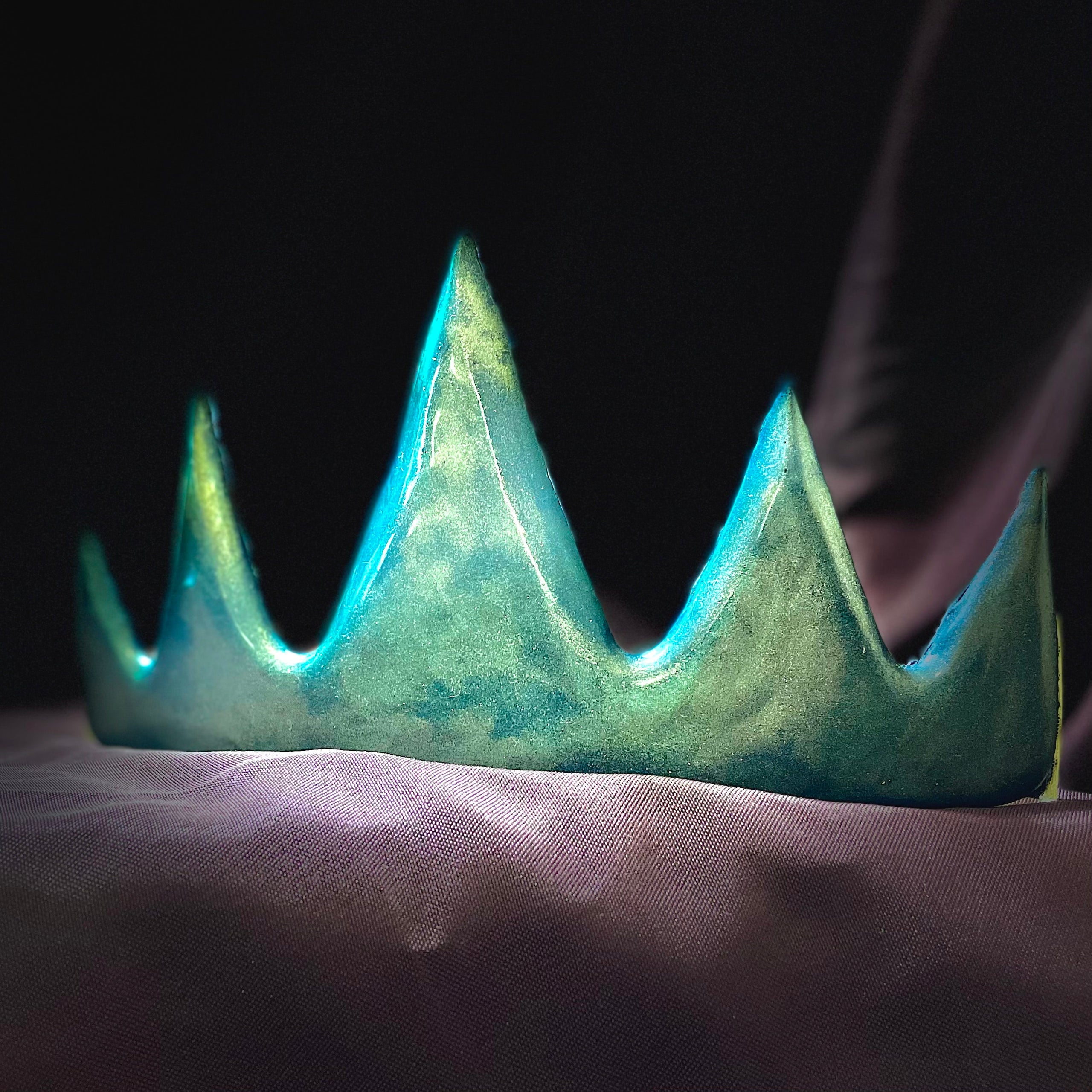 Silicone King's Crown Mermaid Circlet | Jurassic Merman Productions